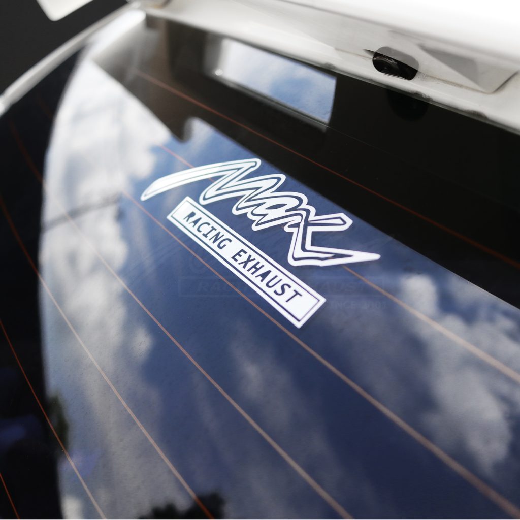 Max Racing Sticker | Max Racing Exhaust