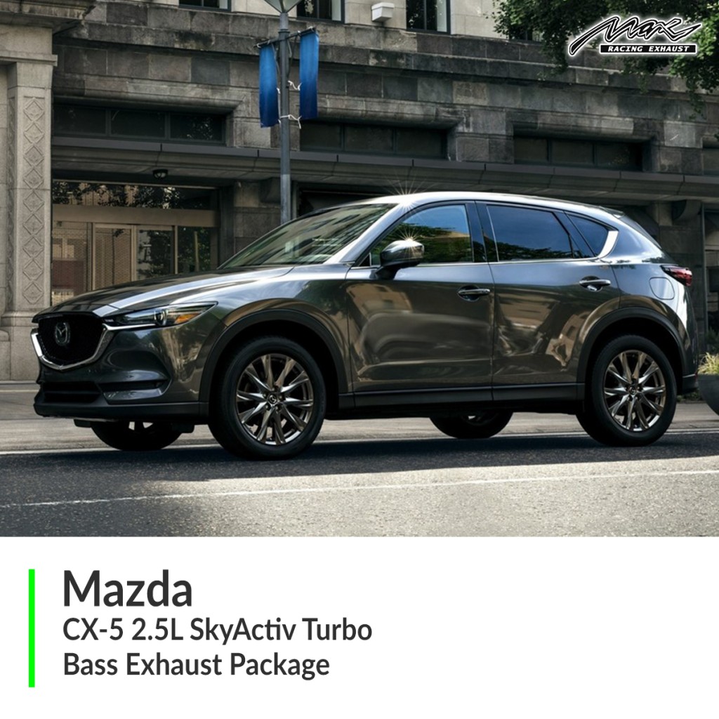 Mazda CX5 2.5L SkyActiv Turbo Bass Exhaust Package | Max Racing Exhaust