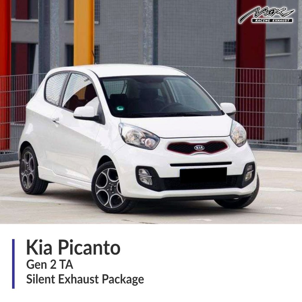 Kia Picanto Gen 2 TA Silent Exhaust Package | Max Racing Exhaust