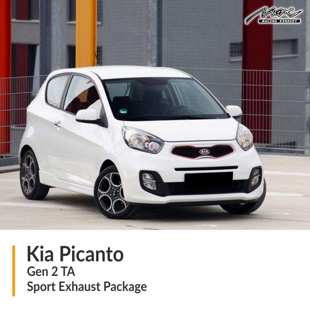 Kia Picanto Gen 2 TA Sport Exhaust Package | Max Racing Exhaust