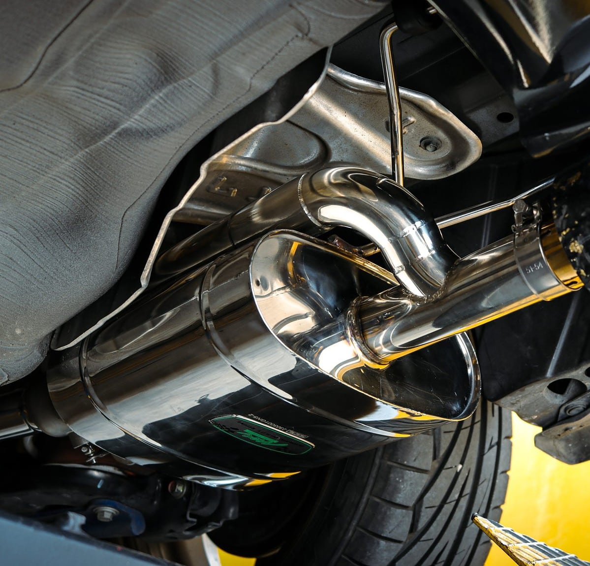 Plug & Play Double Valve Rear Muffler Assembly for Honda City GN2 ...