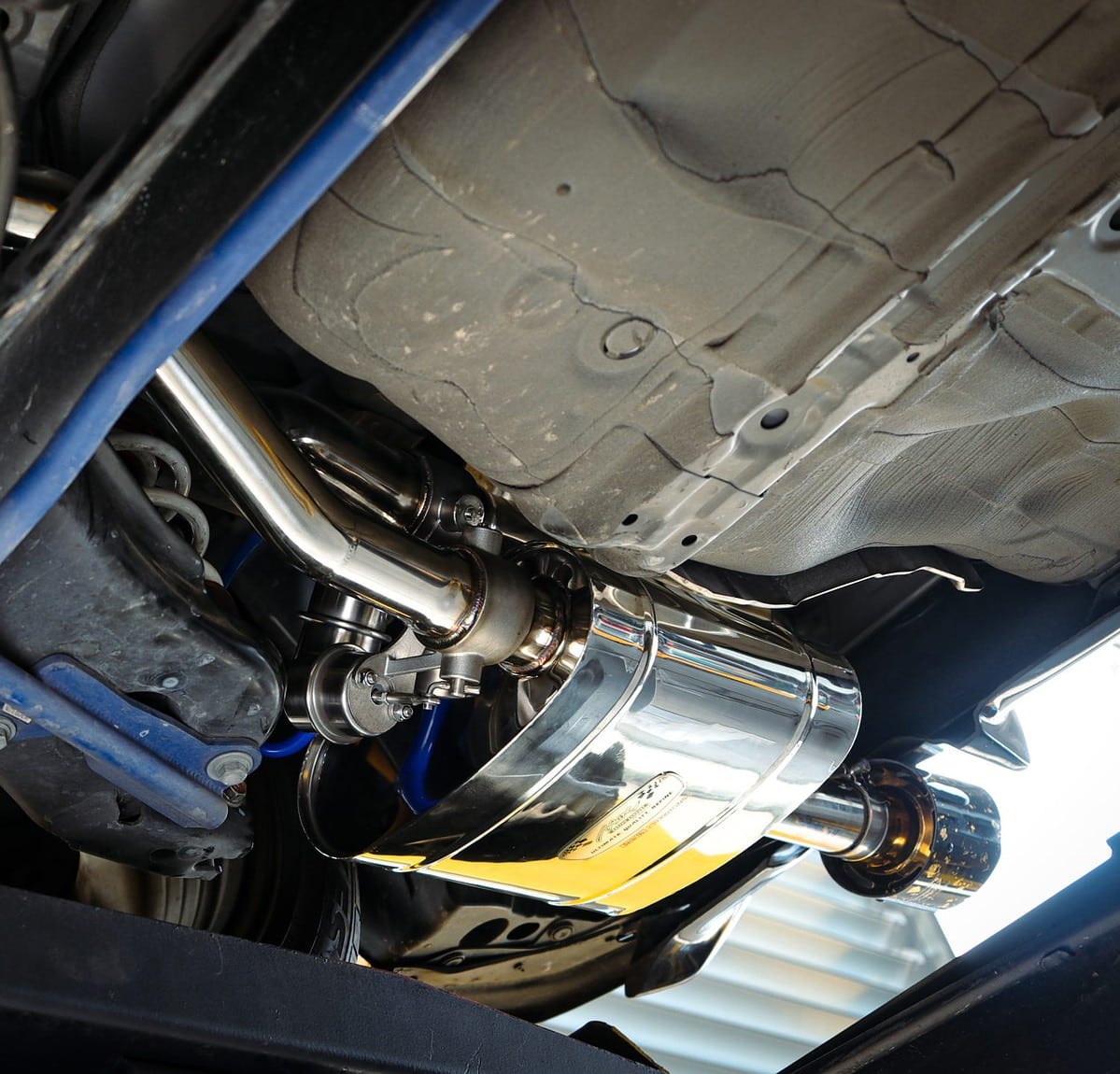 Plug & Play Double Valve Rear Muffler Assembly for Honda City GN2 ...